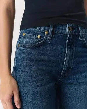 RAG  BONE Rag & Bone Shea High-rise Straight-leg Jeans