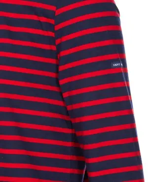 Saint James Striped Graphic T-shirt