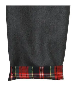 Undercover Cuffed Hem Trousers - Charcoal