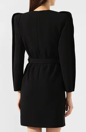 Givenchy Structured Belted Mini Dress