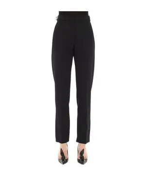LANVIN Tailored Cigarette Cuff Trousers