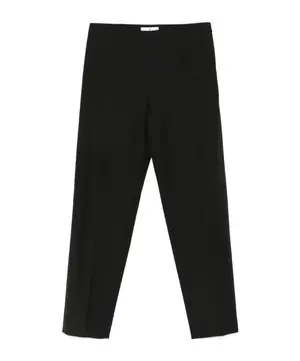 PT TORINO Cropped Trousers - Black