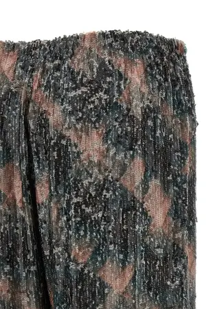 Dries Van Noten Wide-leg Sequin Pants - Black