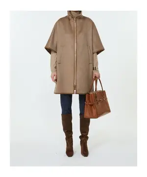 Max Mara Natural Leather Handbag - Brown