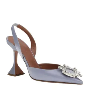 Amina Muaddi Begum Slingback Pumps