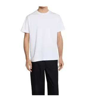 Gucci Logo Embroidered Crewneck T-shirt - White