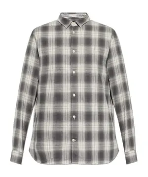 AllSaints Men's Checked Long Sleeve Shirts