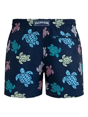 Vilebrequin Turtle-print Drawstring Swim Shorts