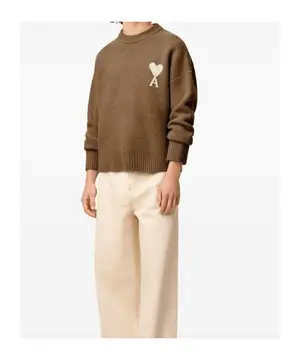 Ami De Coeur Sweater - Brown