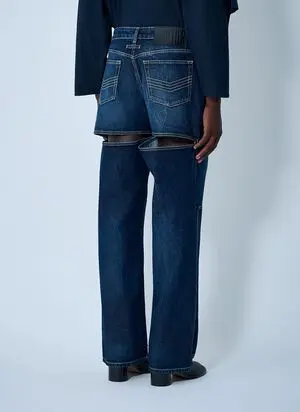 JEAN PAUL GAULTIER Cut-out Jeans