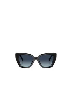 TIFFANY  CO. Tiffany & Co. Butterfly Frame Sunglasses - Black
