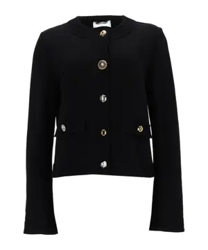 Moschino Buttoned Cardigan - Black