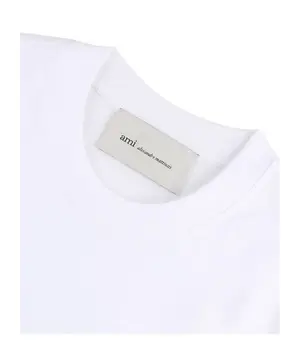 AMI Paris De Coeur Crewneck T-shirt - White
