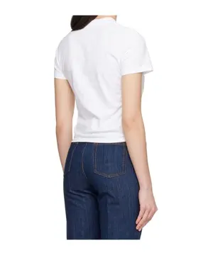AMI Paris De Coeur Crewneck T-shirt - White