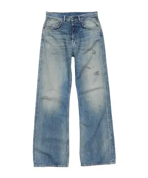Acne Studios 2021 Regular Fit Jeans - Mid Blue