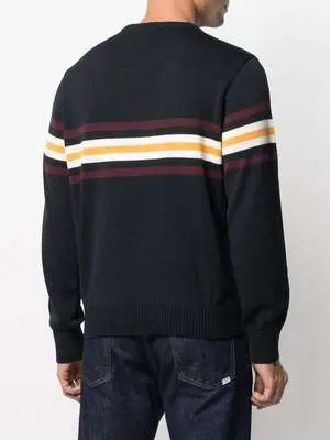 PAUL  SHARK Paul & Shark Horizontal Stripe Fine Knit Jumper