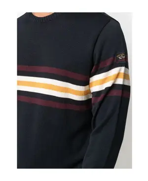 PAUL  SHARK Paul & Shark Horizontal Stripe Fine Knit Jumper