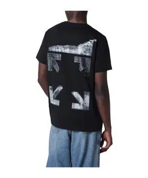 Off-White Cloud Arrow Crewneck T-shirt