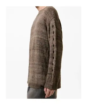 Our Legacy Textured Silk Knitted Sweater