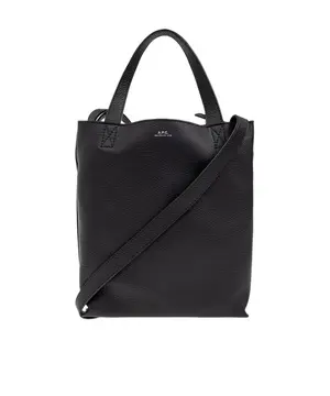 A.p.c. Malko Small Shopper Bag - Black