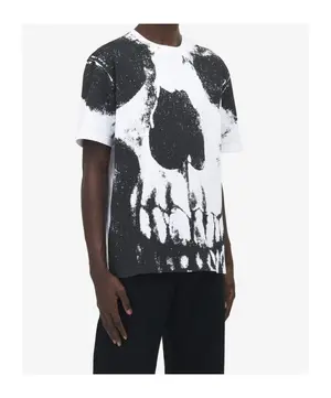 Alexander McQueen Skull Printed Crewneck T-shirt