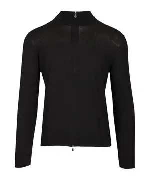 Tagliatore Zip Sweater Knitwear