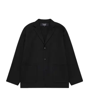 Comme Des Garçons Long-sleeved Suit Jacket - Black