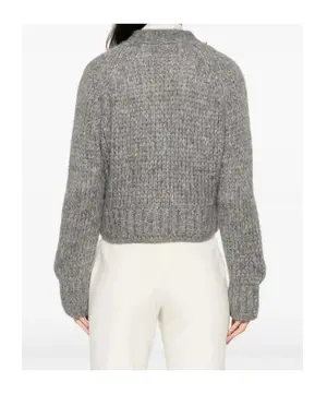 Ermanno Scervino Button-embellished Knit Cardigan