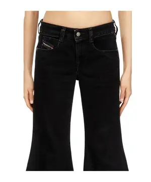 DIESEL® 1970-d-bleess Flared Jeans - Black/dark Grey