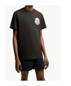 Moncler Logo Printed Crewneck T-shirt