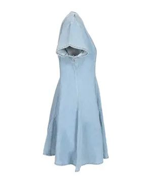 7 For All Mankind Flared Denim Dress