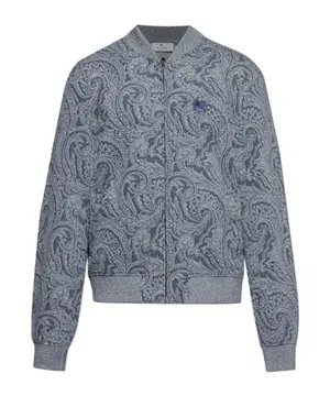 Etro Patterned Zipped Sweatshirt
