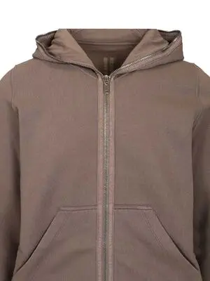 Rick Owens Gimp Zipped Hoodie - Brown
