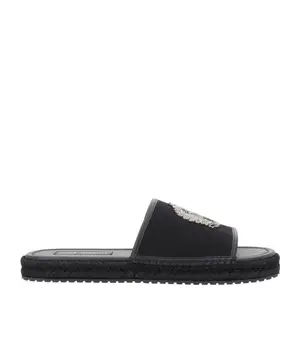 Dolce & Gabbana Crest Slide Sandals