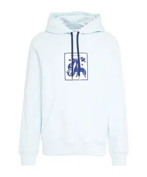 LANVIN Drawstring Hooded Sweatshirt With Front Print