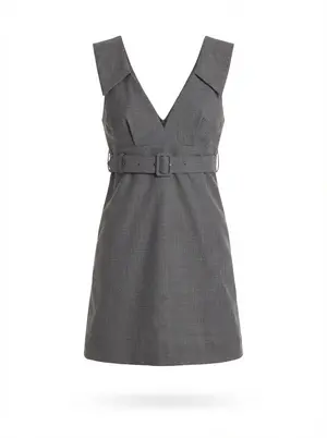 SHUSHU/TONG Belted Mini Dress