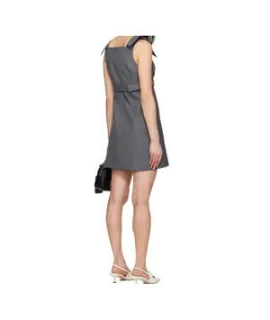 SHUSHU/TONG Belted Mini Dress