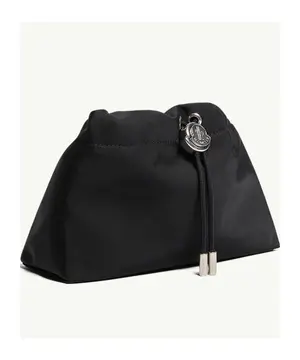 Moncler Drawstring Pouch With Detachable Wrist Strap - Black