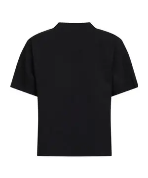 Balenciaga Graphic Printed Crewneck T-shirt - Black