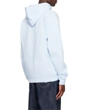 Jacquemus The Gros Grain Long-sleeve Hoodie - Light Blue