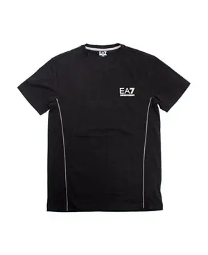 EA7 Logo Round-neck T-shirt