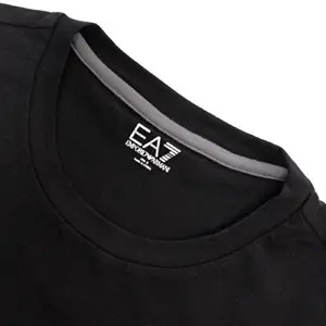 EA7 Logo Round-neck T-shirt