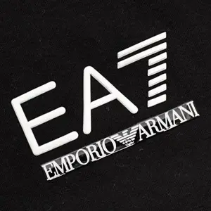 EA7 Logo Round-neck T-shirt