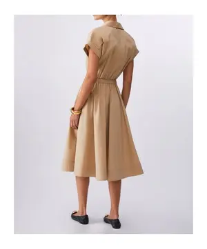 Liu Jo Belted Shirt Dress - Cappuccino