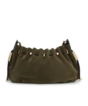 Zimmermann Halcyon Chain Clutch Bag - Olive