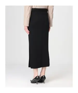 Ermanno Scervino Elasticated Waist Skirt With Slit Detail