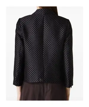 Dries Van Noten Single-breasted Jacquard Jacket