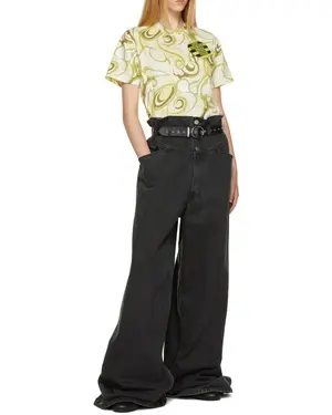 Raf Simons Graphic Print T-shirt - Black
