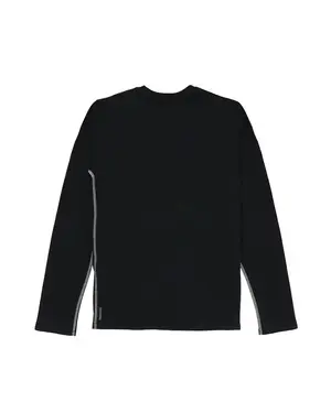 Emporio Armani Round Collar And Long-sleeved T-shirt