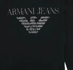 Emporio Armani Round Collar And Long-sleeved T-shirt